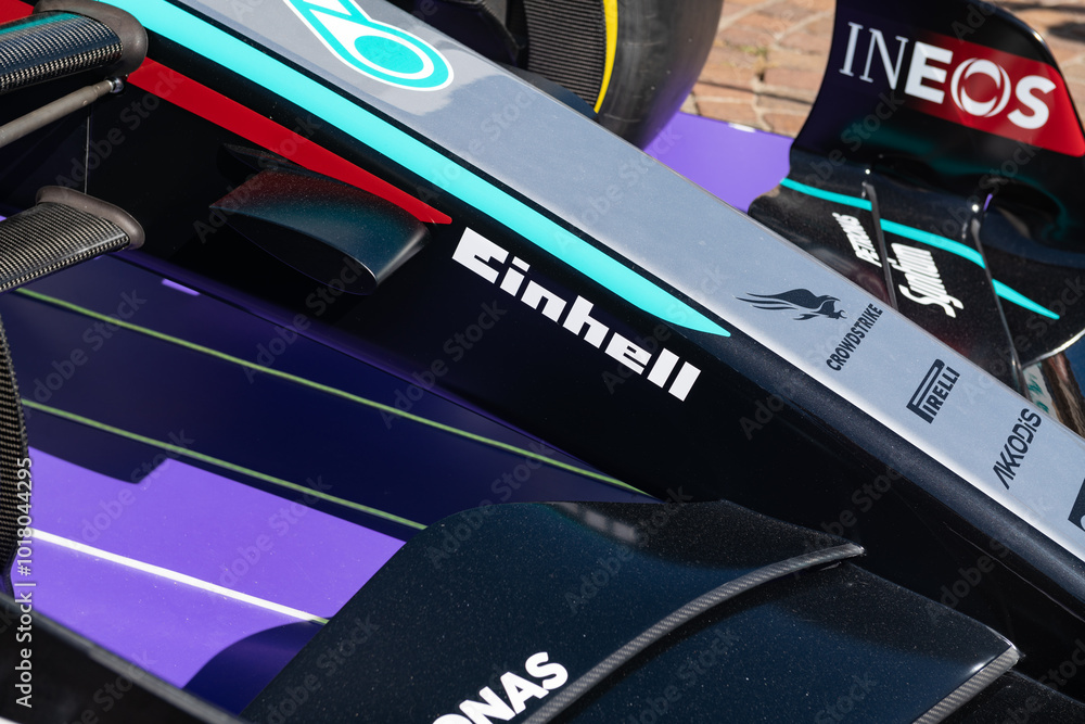 particular car of the formula one team Mercedes, AMG PETRONAS, F1, one ...