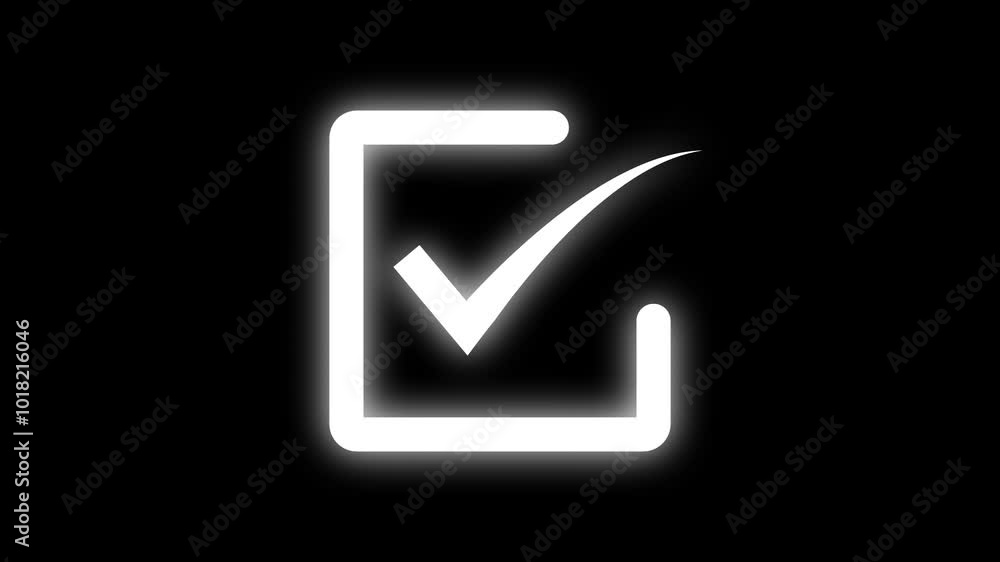 Check mark symbol. approved tick mark icon, success, correct concept ...