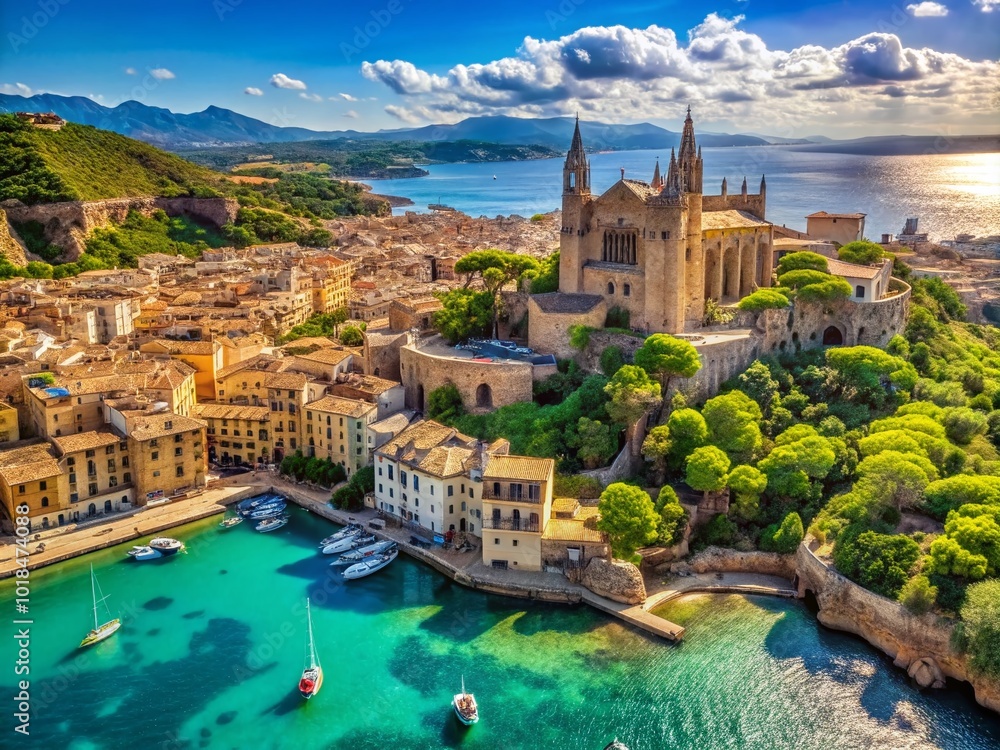 Discover Mallorca through a comprehensive map featuring key cities ...