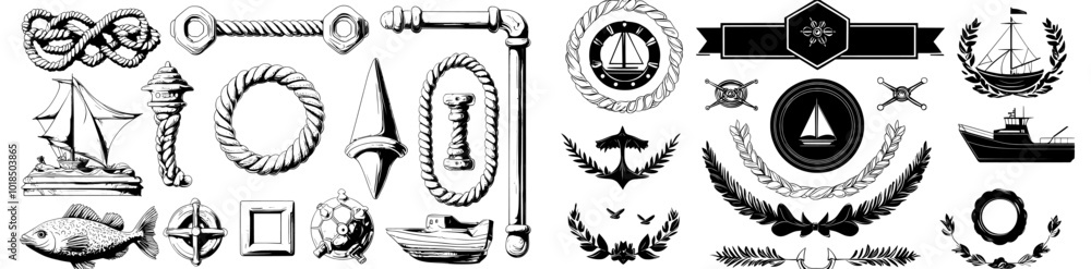 There are different geometric shapes of borders in this set, such as ...