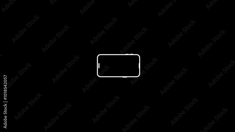 Rotate Phone Animation – 90° Landscape Orientation Reminder for Better ...