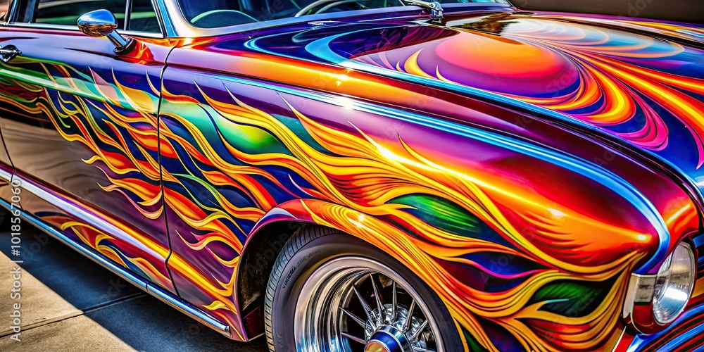 Custom car pinstriping designs offer unique patterns and styles ...