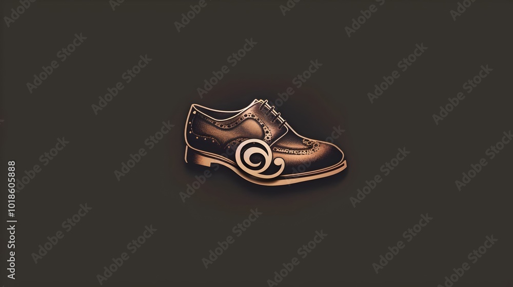 Logo for man shoes shop and shoe repair services. Shoes maker company ...
