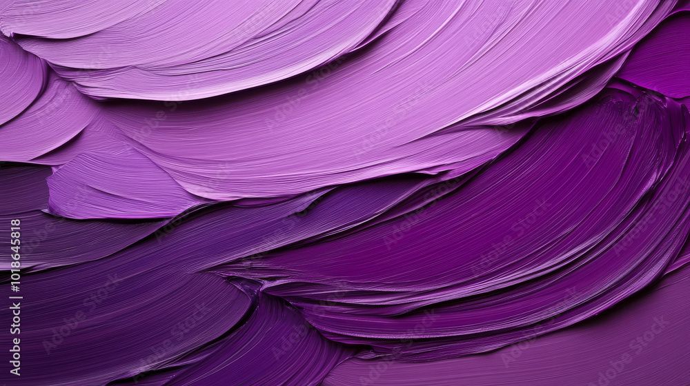 Flat and consistent purple acrylic paint background with clear lines ...