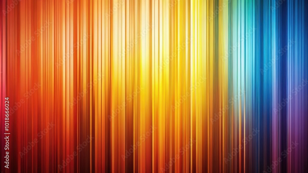 Colorful abstract background with vertical lines in warm and cool ...