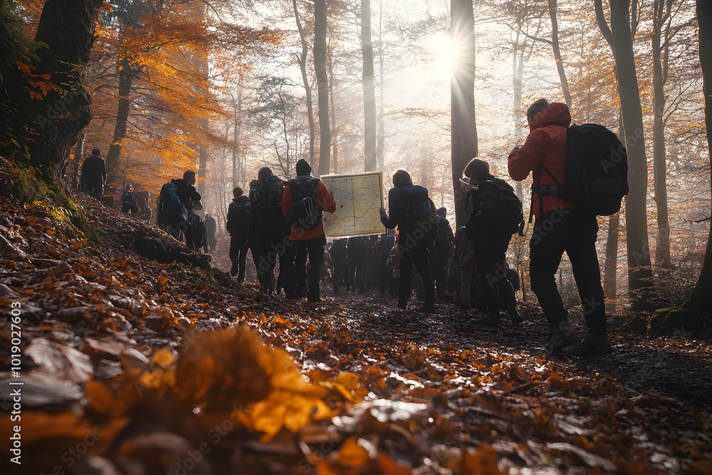 Orienteering Adventure: Navigating Through Nature's Terrain with Maps ...