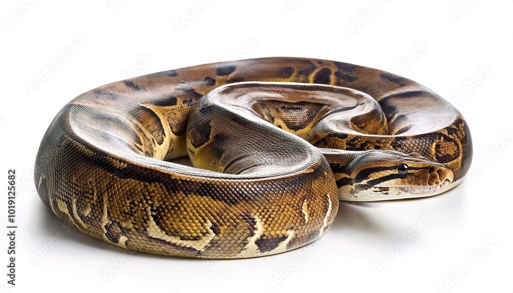 reticulated python - Malayopython reticulatus - is a python species ...