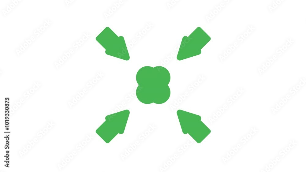 animated illustrations of assembly points, logos, icons, alpha channel ...