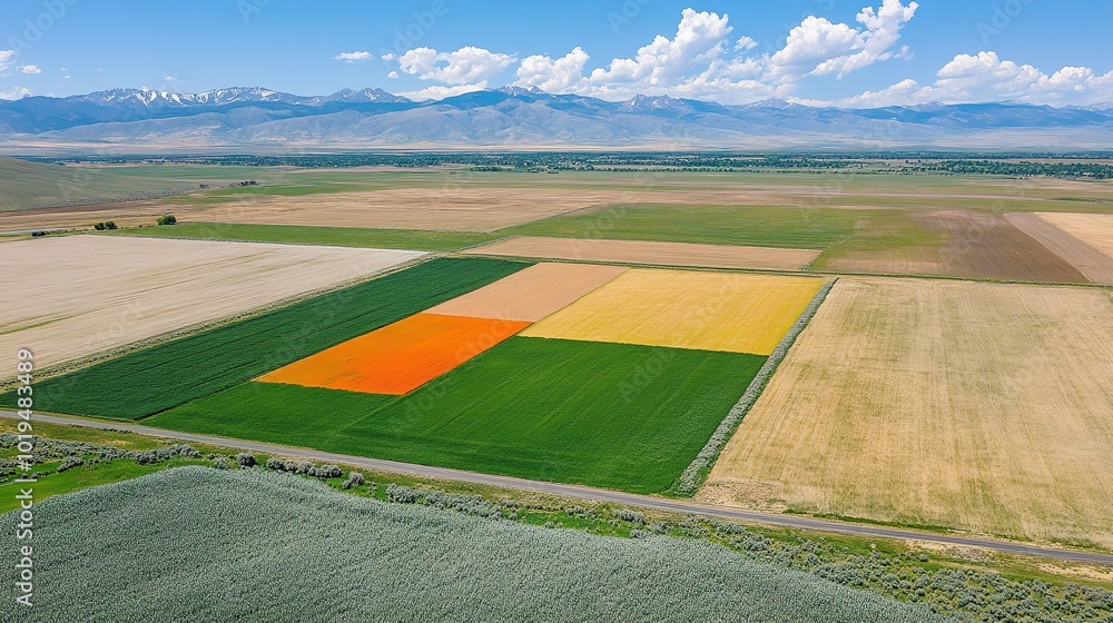 Boundary map for a 2.5-acre square plot, illustrated at a scale of 1 ...