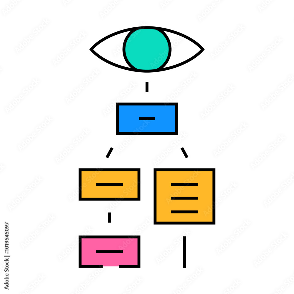 visual hierarchy ux ui design line icon vector. visual hierarchy ux ui ... visual hierarchy ux ui design line icon vector. visual hierarchy ux ui ...