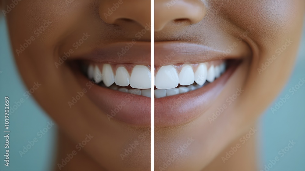 Detailed interview visuals showcasing a side-by-side comparison of a ...