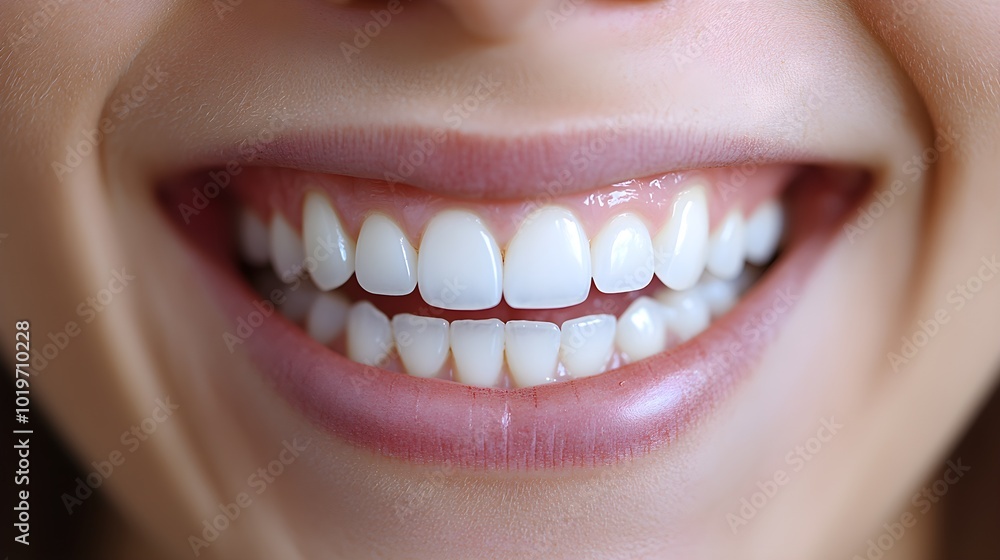 Side-by-side comparison of a smile before and after braces ...