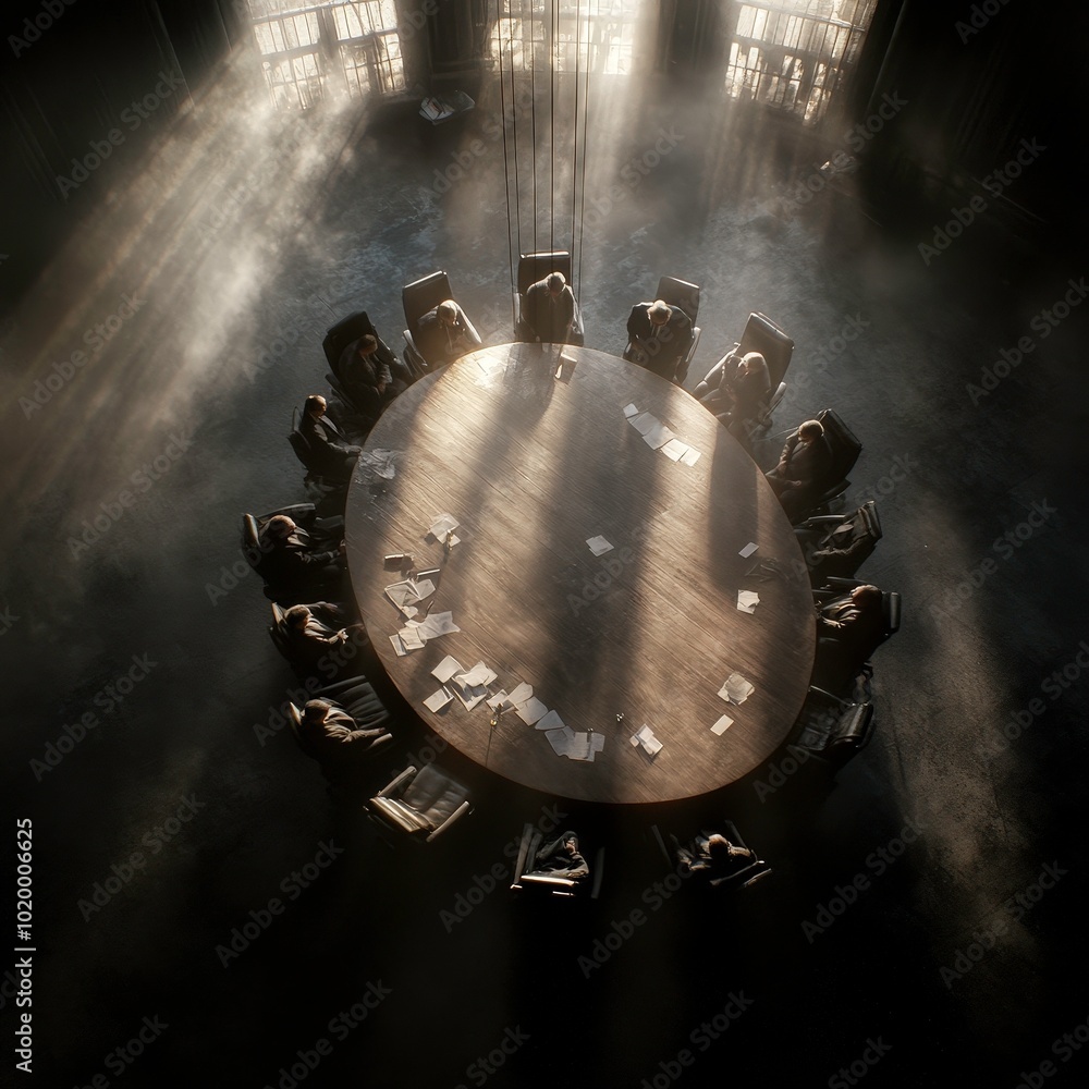 Produce a captivating aerial view graphic that visualizes the complex ...