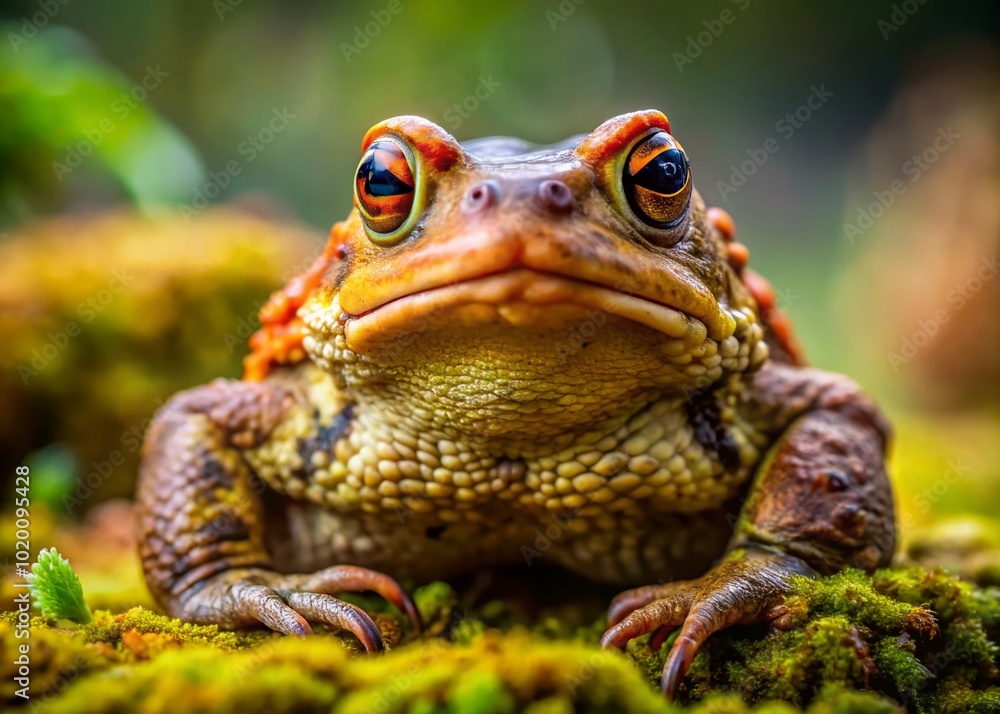 Vibrant Toad Frogs in Their Natural Habitat: Close-Up Images of Unique ...