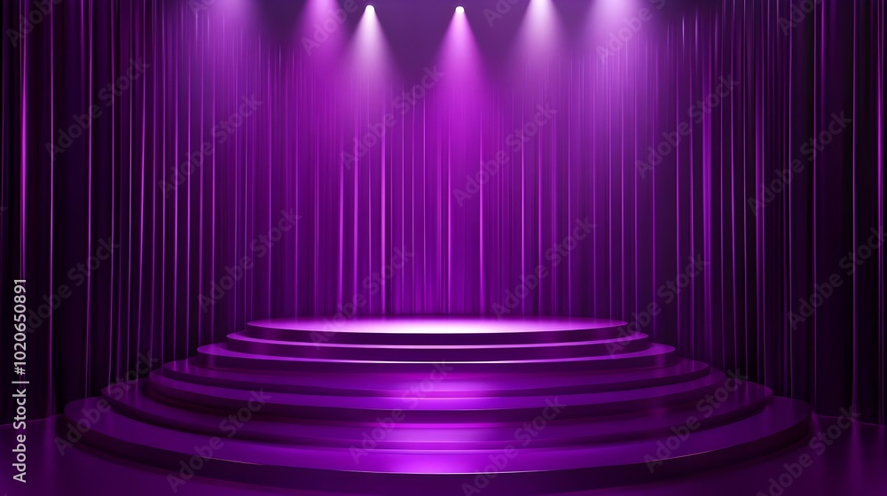 Modern Stage Luxury Award Background. Royal Look and Feel Banner ...