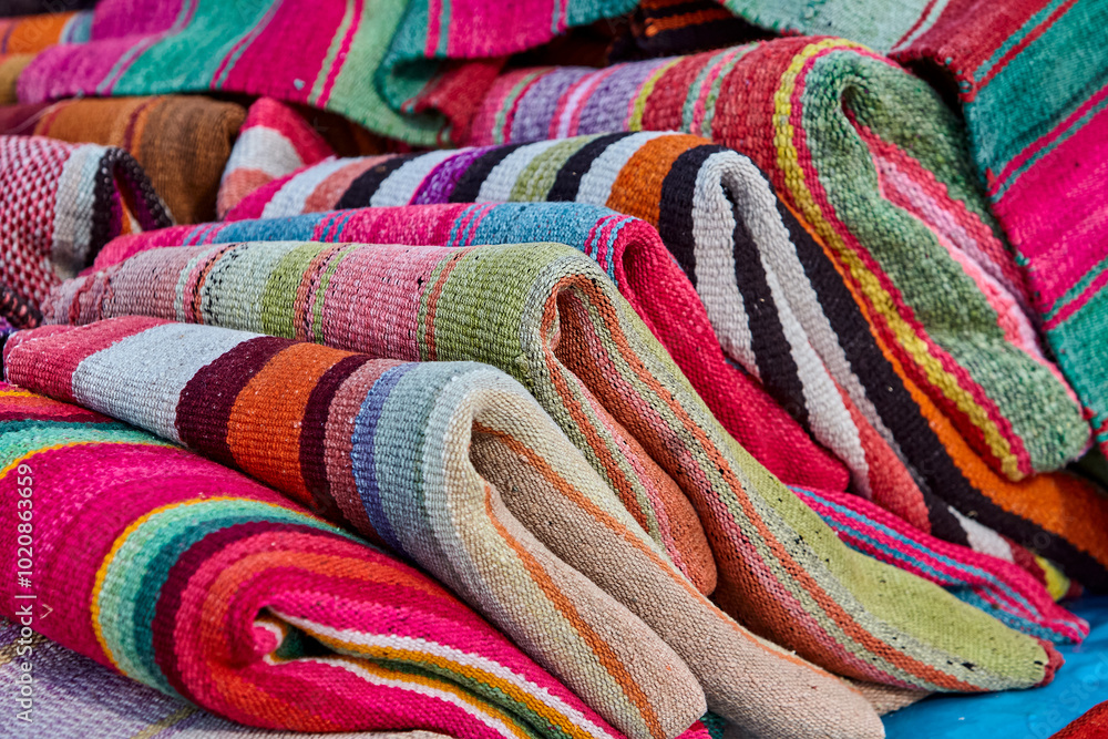 Chinchero, in Cusco Peru is known for its high-quality weaving and ...
