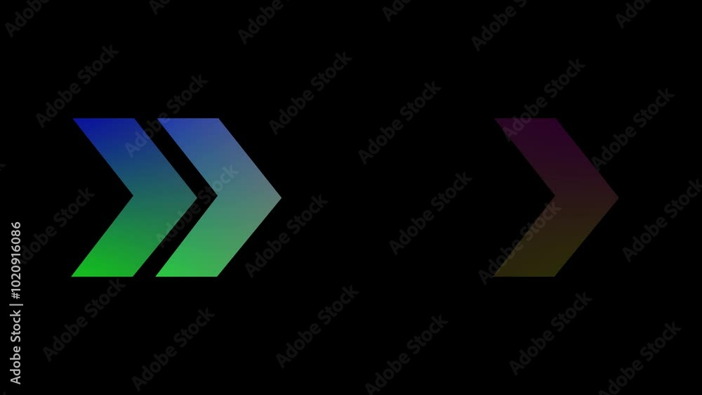 arrow loop animation. Animated arrows for the overlay video layerdirectional arrow loop ...