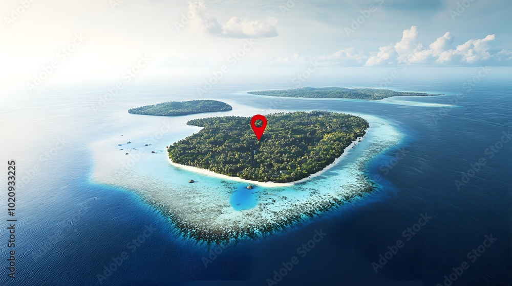 Detailed map of affected islands in the Pacific region, illustrating ...