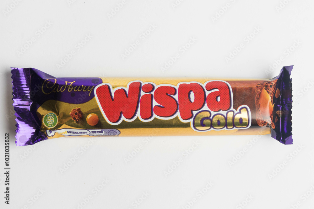Cadbury's Wispa Gold Stock Photo | Adobe Stock