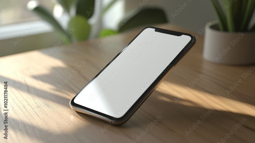 Realistic smartphone mockup for app demos. High-quality, newest version ...