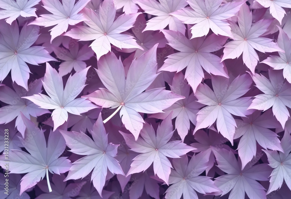 Pastel purple leaves, autumn backdrop, thanksgiving decor, fall ...