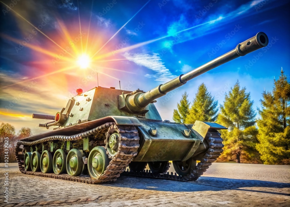 Heavy Soviet Isu-152 Self-Propelled Gun Displayed in Military Museum ...