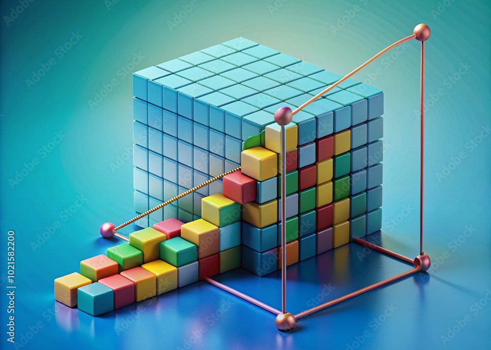 Stunning Visualization of a 3D Graph Representing the Function of X ...