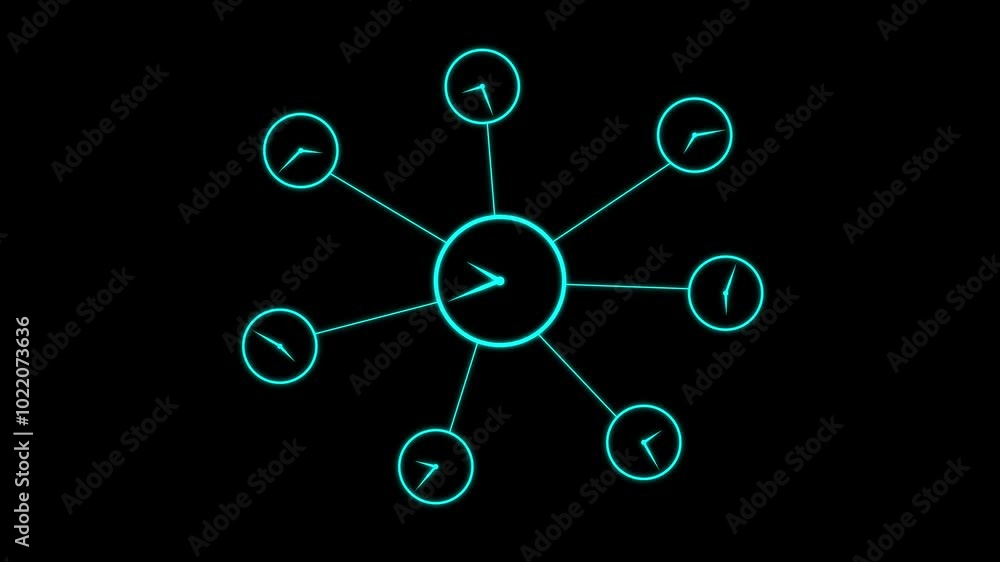 Meeting Time icon.efficiency Management Icon. Business Concept. Flat ...