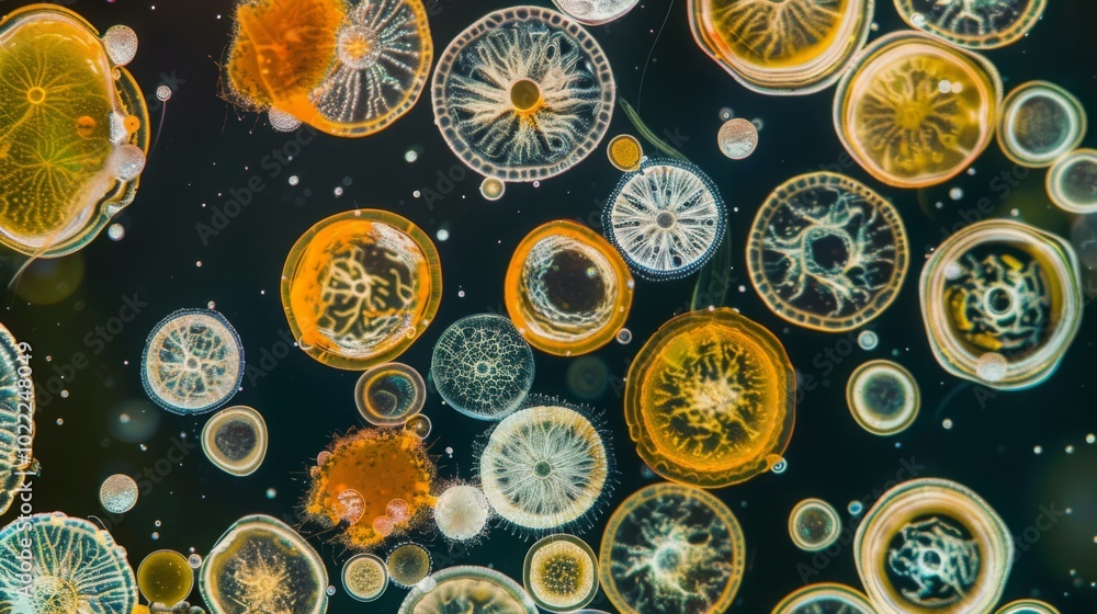 Ancient microbes under microscope reveal intricate cellular structures ...