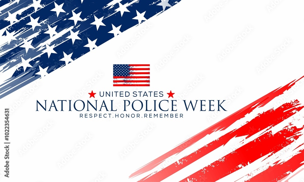 National Police Week. Celebrated in the United States in May. Police ...