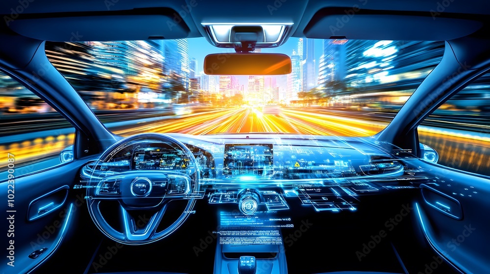 The futuristic design of self-driving cars reflects the advances in ...