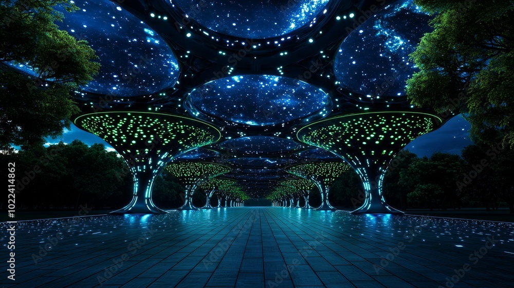 Dreamlike AI: A dreamlike landscape where artificial intelligence ...