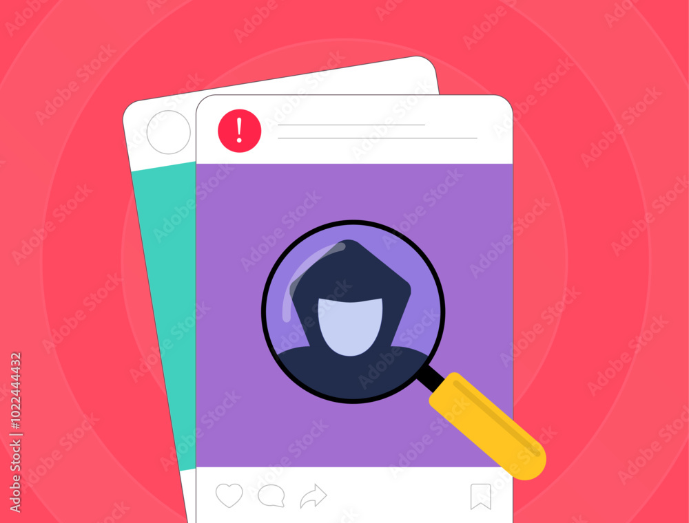 Fake social media accounts and profiles used for phishing and scams ...