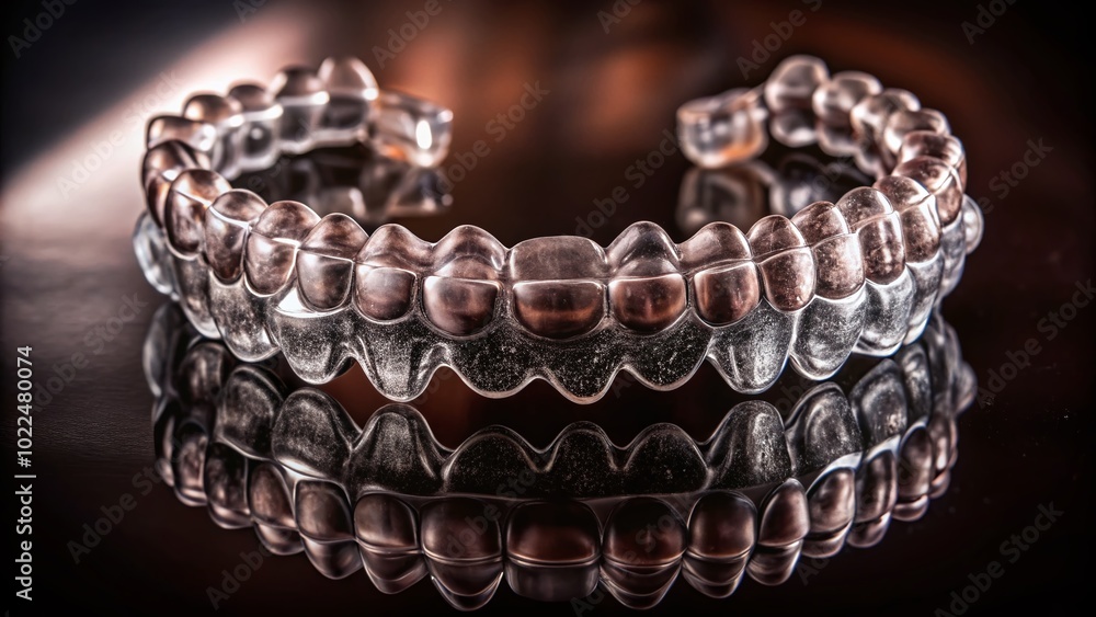 Transparent Invisible Dental Aligners for Orthodontic Treatment Banner ...