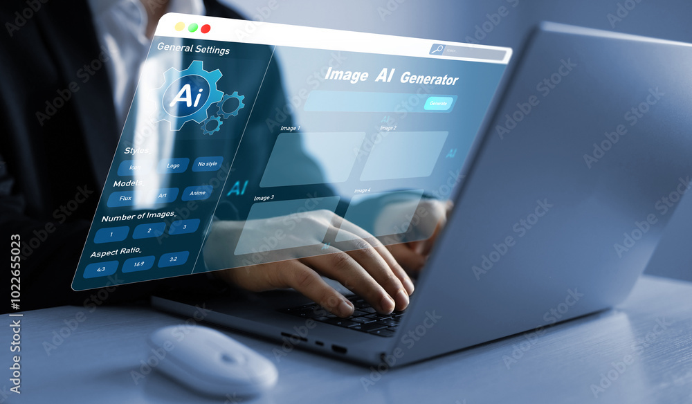 Artificial Intelligence Image Content Generator.AI image creation ...