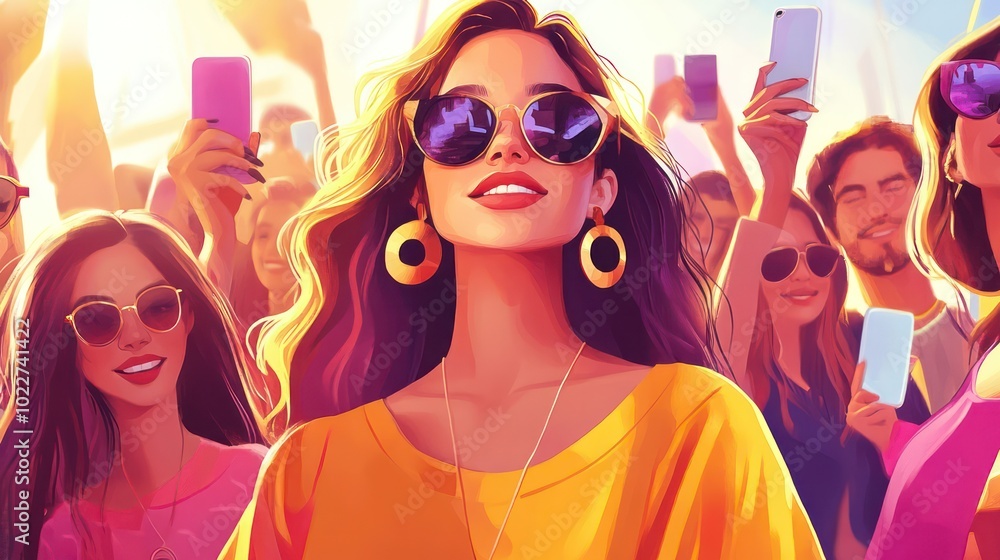 Influencer advertising illustrated as a powerful tool for reaching ...