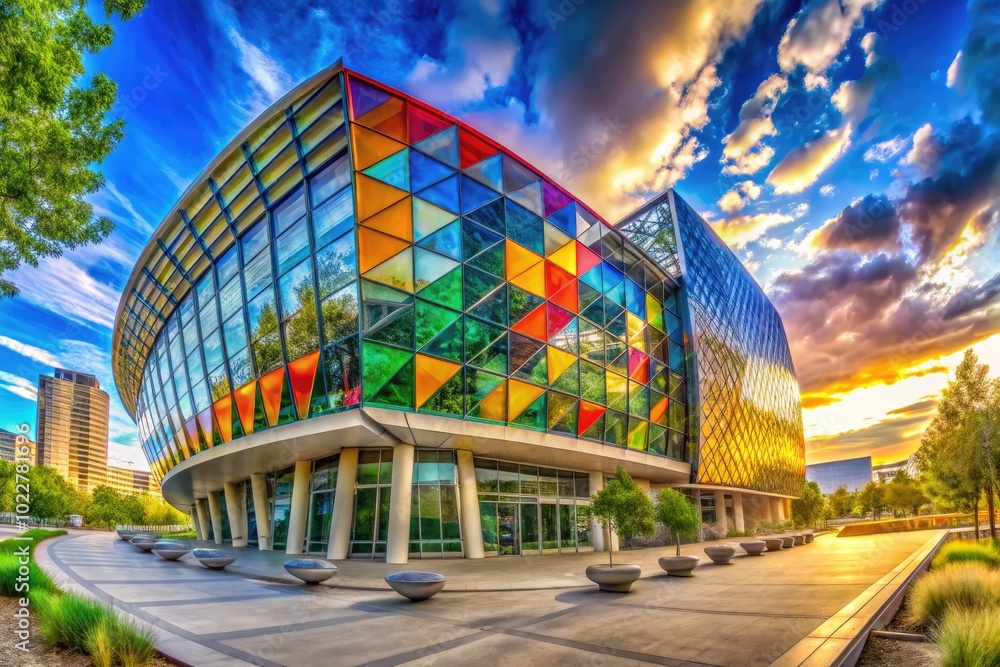 Stunning architectural design of the modern Salt Lake City Library in ...