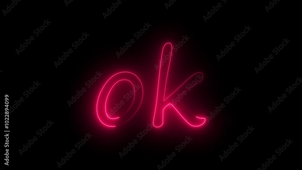 OK letter logo design with black background in illustrator, vector logo ...