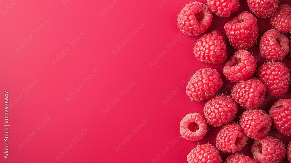 create a dynamic and vibrant background image fro the flavour red ...