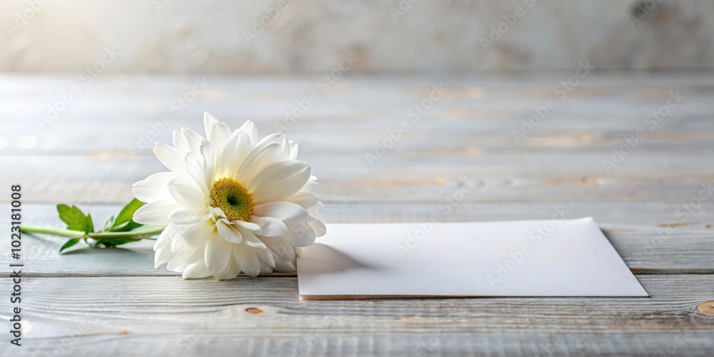 Condolence card featuring a delicate flower in loving memory , sympathy ...