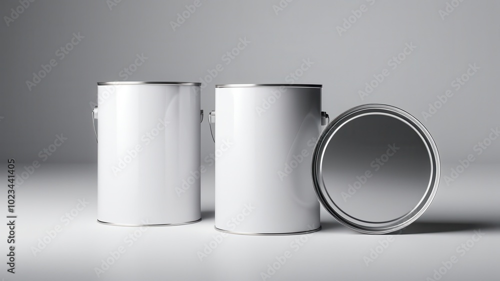 Paint can mockup designs for your creative projects. High-resolution ...