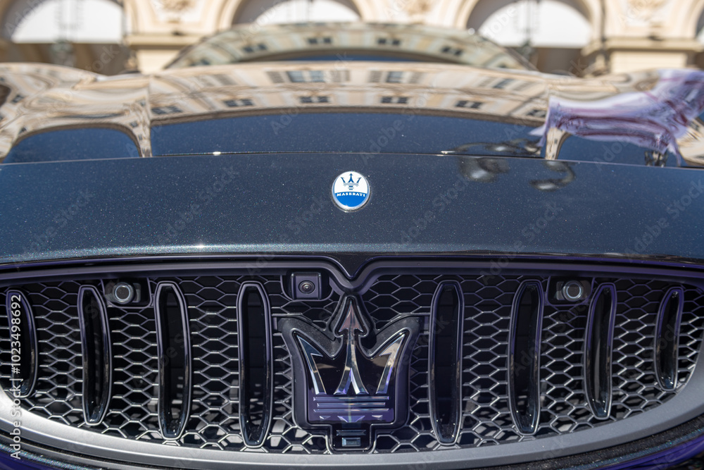 maserati granturismo, trident brand of the stellantis group, project of ...