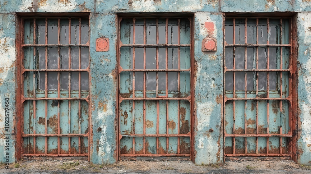 prison bars against a stark white background emphasizing themes of ...