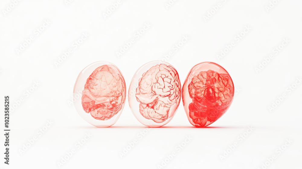 Hyper-realistic Depiction of Prenatal Human Embryo Growth Stock ...