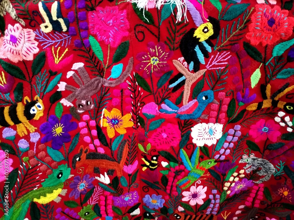 textiles y telas indigenas de chiapas mexico, colores vivos tejido a ...