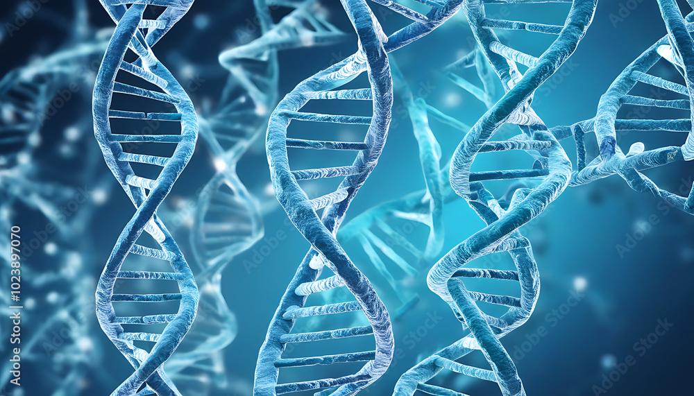 Illustrate the future fusion of DNA double helix structure and medical ...