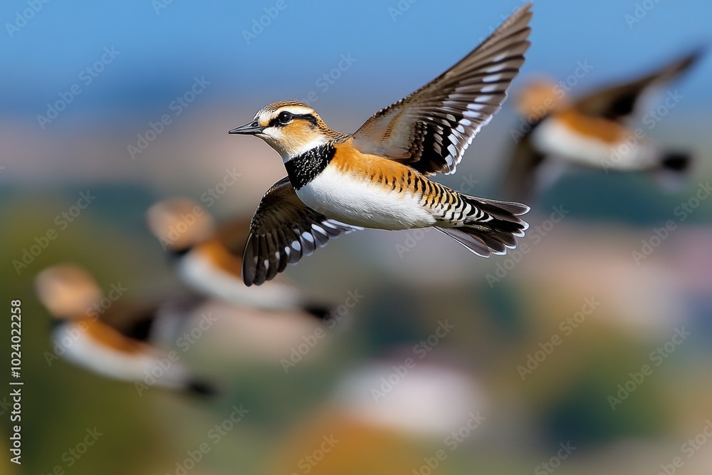 Protected wetlands, where migratory birds are observed and studied ...