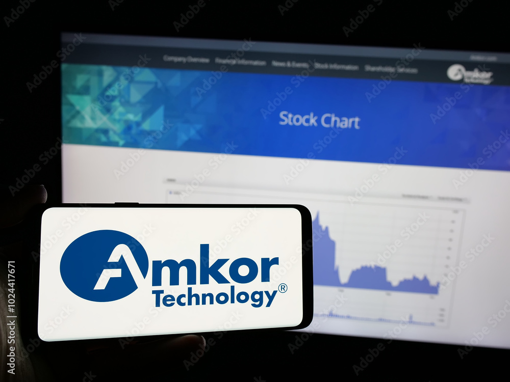 Stuttgart, Germany - 10-08-2024: Person holding mobile phone with logo ...