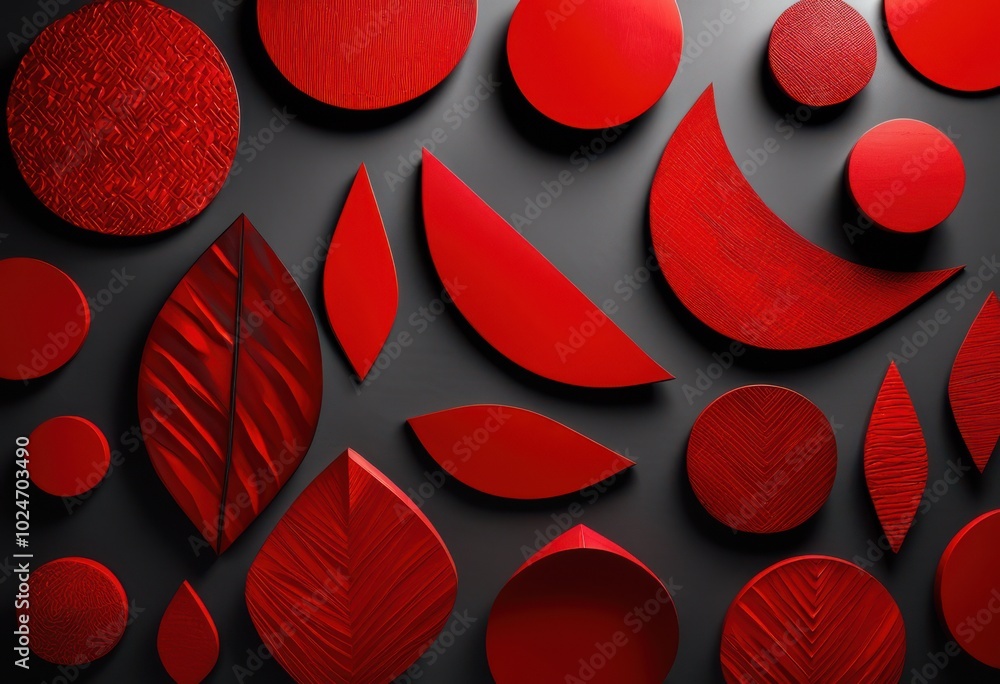 stunning collection bold red textures captured abstract showcasing ...