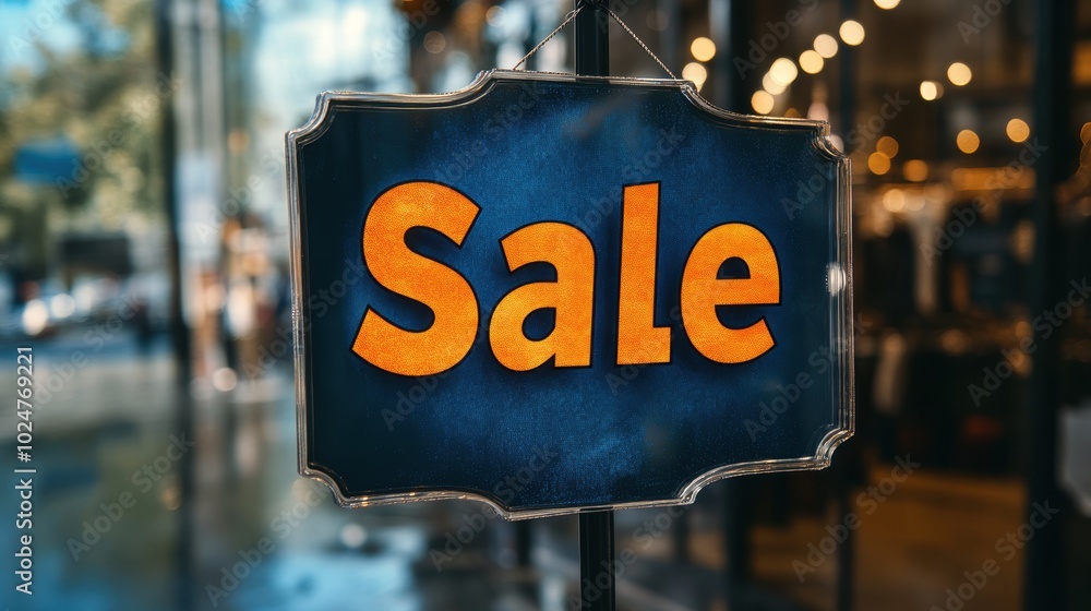A visually striking image of a bold, eye-catching Sale sign in vibrant ...